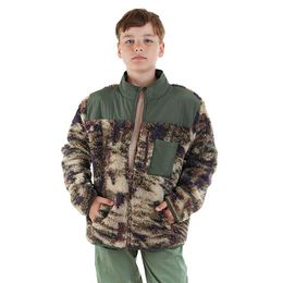 Denokids Fleecejacke in Khaki - 70% | Gr&ouml;&szlig;e 122 | Kids-fleecejacken-fleecepullover