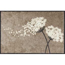 Fu&szlig;matte Salonloewe Gr. 2, grau (taupe), B:75cm H:7mm L:120cm, Kunstfaser, Polyamid, Teppiche, Fu&szlig;matte