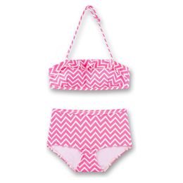 Sanetta Bikini in Wei&szlig;/ Pink - 38% | Gr&ouml;&szlig;e 140 | Kinder-bademode