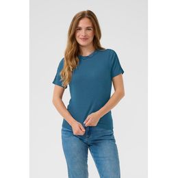 Kaffe Shirt in Blau - 36% | Gr&ouml;&szlig;e M | Damen-tops