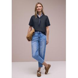 Street One Bluse in Dunkelblau - 40% | Gr&ouml;&szlig;e 42 | Damen-blusen
