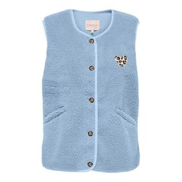 Only Teddyweste in Hellblau - 35% | Gr&ouml;&szlig;e L | Damenjacken