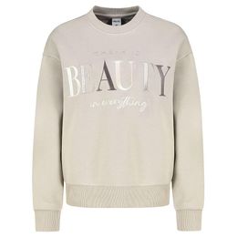 Sublevel Sweatshirt "Elsa" in Sand - 62% | Gr&ouml;&szlig;e S | Damen-sweatshirts-jacken