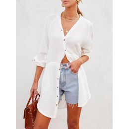 LA Angels Hemd in Wei&szlig; - 52% | Gr&ouml;&szlig;e M | Damen-blusen