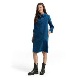 Tom Tailor Kleid in Blau - 68% | Gr&ouml;&szlig;e 40 | Damen-kleider