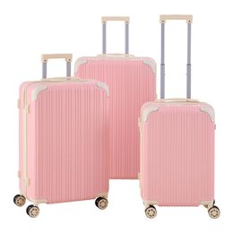 Reisekofferset Madeira Rosa, 3-teilig