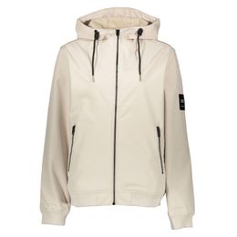 Jack & Jones Jack & Jones Softshelljacke "Basic" in Creme - 55% | Gr&ouml;&szlig;e L | Herren-outdoorjacken