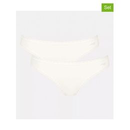 Sloggi 2er-Set: Slips "Go" in Creme - 47% | Gr&ouml;&szlig;e M | Damen-unterteile