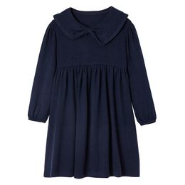 Vertbaudet Kleid in Dunkelblau - 41% | Gr&ouml;&szlig;e 128 | Kinderkleider