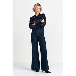 Rich & Royal Rich & Royal Bluse in Dunkelblau - 79% | Gr&ouml;&szlig;e 40 | Damen-blusen