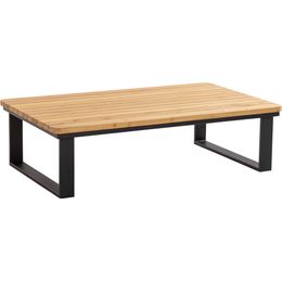 Couchtisch Musterring "Freilicht Madeira", natur, anthrazit, anthrazit, robinie, B:140cm H:39cm T:83cm, Tische, Couchtisch, Gro&szlig;z&uuml;gige L&auml;nge von 140 cm f&uuml;r mehr Platz und Komfort im Garten