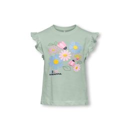 KIDS Only Shirt "Ruth" in Gr&uuml;n - 20% | Gr&ouml;&szlig;e 104 | Kinder-oberteile