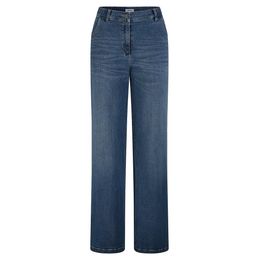 Peter Hahn KjBrand - Wide Leg-Jeans Modell Betty, denim, Gr. 40 / M - Baumwolle