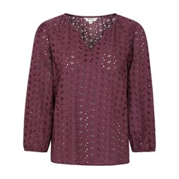 Mountain Warehouse - Hemd f&uuml;r Damen, Leicht, Leger, 3/4 &Auml;rmel (Violett)