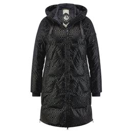 WEGA GREEN GOOSE - Steppmantel, schwarz, Gr. 52 / XXL