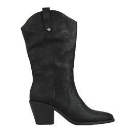 Rocket Dog - "Feria" bestickt Cowboystiefel f&uuml;r Damen (Schwarz)