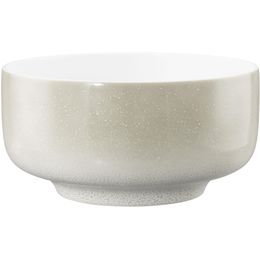 Sch&uuml;ssel Seltmann Weiden "Sento Home", beige (beige, cream, wei&szlig;, gesprenkelt), H:10,1cm &Oslash;:20,3cm, Porzellan, Sch&uuml;sseln, Sch&uuml;ssel, Schale gro&szlig;, Bowl