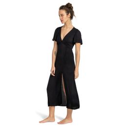 Sommerkleid Billabong "Jet Set", Damen, Gr. L, US-Gr&ouml;&szlig;en, schwarz, Obermaterial:100% Viskose;, Kleider Sommerkleid