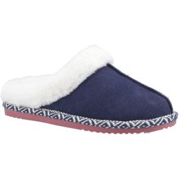 Hush Puppies Amara Wildleder Damen Navy Pantoffeln
