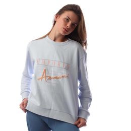 Emporio Armani - Sweatshirt f&uuml;r Damen (Blau)