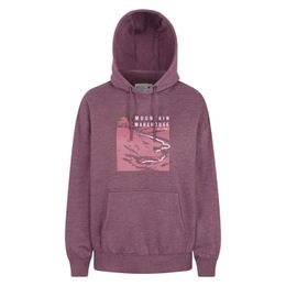 Mountain Warehouse - "Winding Trek" Kapuzenpullover f&uuml;r Damen, leger (Burgunderrot)