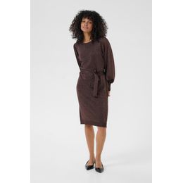 Kaffe Strickpullover KAregina Strickpullover Regular fit dark brown