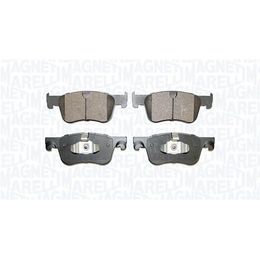 MAGNETI MARELLI Bremsbelagsatz, Scheibenbremse 363916060719 f&uuml;r Vaughall Citro&euml;n Peugeot