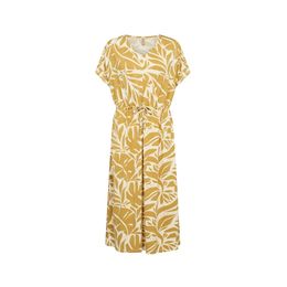 Jerseykleid soyaconcept "Soya Concept Dress SC-MARICA", Damen, Gr. XL, Normalgr&ouml;&szlig;en, 3060c honey combi, Obermaterial: 93% Lyocell, 7% Elasthan, Kleider Jerseykleid