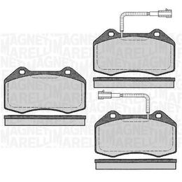 MAGNETI MARELLI Bremsbelagsatz, Scheibenbremse 363916060591 f&uuml;r Fiat ABARTH ALFA ROMEO
