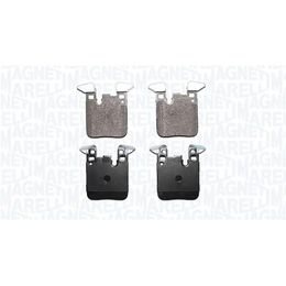 MAGNETI MARELLI Bremsbelagsatz, Scheibenbremse 363916061283 f&uuml;r BMW