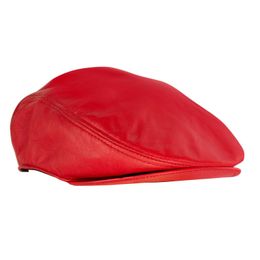Peaky Blinders Newsboy-Flachhut aus Leder f&uuml;r Herren