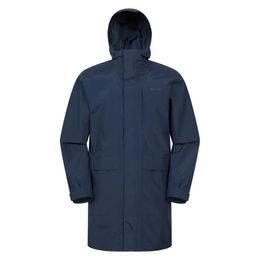 Mountain Warehouse - "Scope" Jacke, wasserfest f&uuml;r Herren, Lang (Marine)