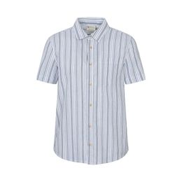 Mountain Warehouse - "Derby" Hemd f&uuml;r Herren, Baumwolle, kurz&auml;rmlig (Blau)