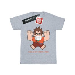 Disney - "Wreck It Ralph" T-Shirt f&uuml;r Herren (Grau)