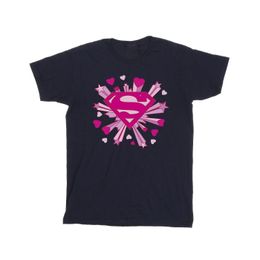 DC COMICS - T-Shirt f&uuml;r Herren (Marineblau)