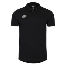 Umbro - "Optimus" Poloshirt f&uuml;r Herren/Damen Unisex - Training (Schwarz)