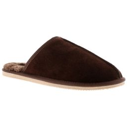 Hush Puppies Coady Wildleder Herren Hausschuhe In Braun