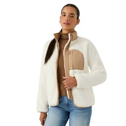 Reebok - "Double Monkey" Fleecejacke f&uuml;r Damen (Cremefarbe)