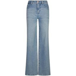 DAY.LIKE - &bdquo;Wide Leg&ldquo;-Jeans, denim, Gr. 44 / L - Baumwolle