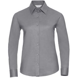 Russel Athletic Russell Collection - Lang&auml;rmelige Bluse - Damen (Silber)