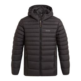 Craghoppers - "Compresslite IX" Steppjacke f&uuml;r Herren, mit Kapuze (Schwarz)