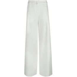 Talbot Runhof X PETER HAHN - Wide Fit-Hose, weiss, Gr. 44 / L
