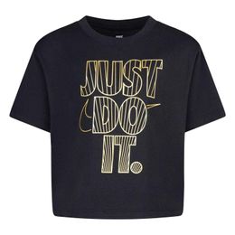 Nike - T-Shirt f&uuml;r M&auml;dchen Kastig (Schwarz)