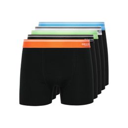CrossHatch - "Prismara" Boxershorts f&uuml;r Herren (5er-Pack) (Schwarz)