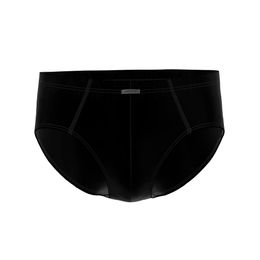 Slip Ammann "Sport Slip Day Modern / Close to you", Herren, Gr. 5, schwarz, Obermaterial: 93% Baumwolle CO. 7% Elasthan EL., Unterhosen Slip