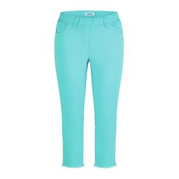 KjBRAND - 7/8-Hose, t&uuml;rkis, Gr. 56 / 3XL - Baumwolle