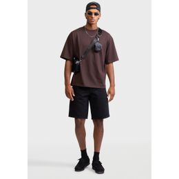 REDEFINED REBEL EST. 2013 Shorts REDEFINED REBEL "Redefined Rebel Shorts RRValencia Shorts LOOSE FIT", Herren, Gr. L, Normalgr&ouml;&szlig;en, deep schwarz, Web, 75% Baumwolle / 20% Polyester / 5% Viskose, Hosen Shorts