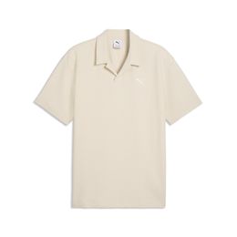 Poloshirt Puma "Essentials Elevated Polo Herren", Herren, Gr. XL, alpine snow wei&szlig;, Obermaterial: 5% Elasthan, 67% Baumwolle, 28% Polyester. Besatz: 100% Baumwolle, clean, relaxed fit, Shirts