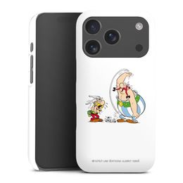 DeinDesign iPhone 17 Pro Handy Premium Case Smartphone Handyh&uuml;lle Schutzh&uuml;lle gl&auml;nzend Obelix Official Licensed Product Asterix Premium Case
