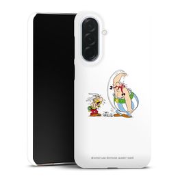 DeinDesign Galaxy A36 5G Handy Premium Case Smartphone Handyh&uuml;lle Schutzh&uuml;lle matt Obelix Official Licensed Product Asterix Premium Case